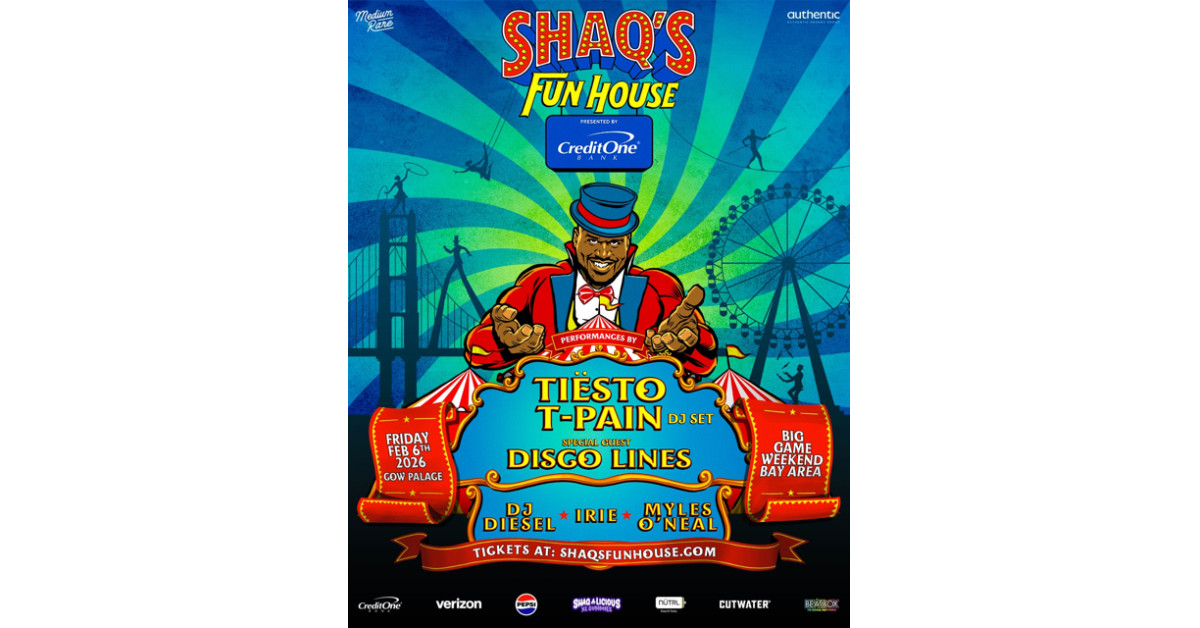 Shaquille O'Neal Brings 8th Annual Shaq's Fun House Presented by Credit ...