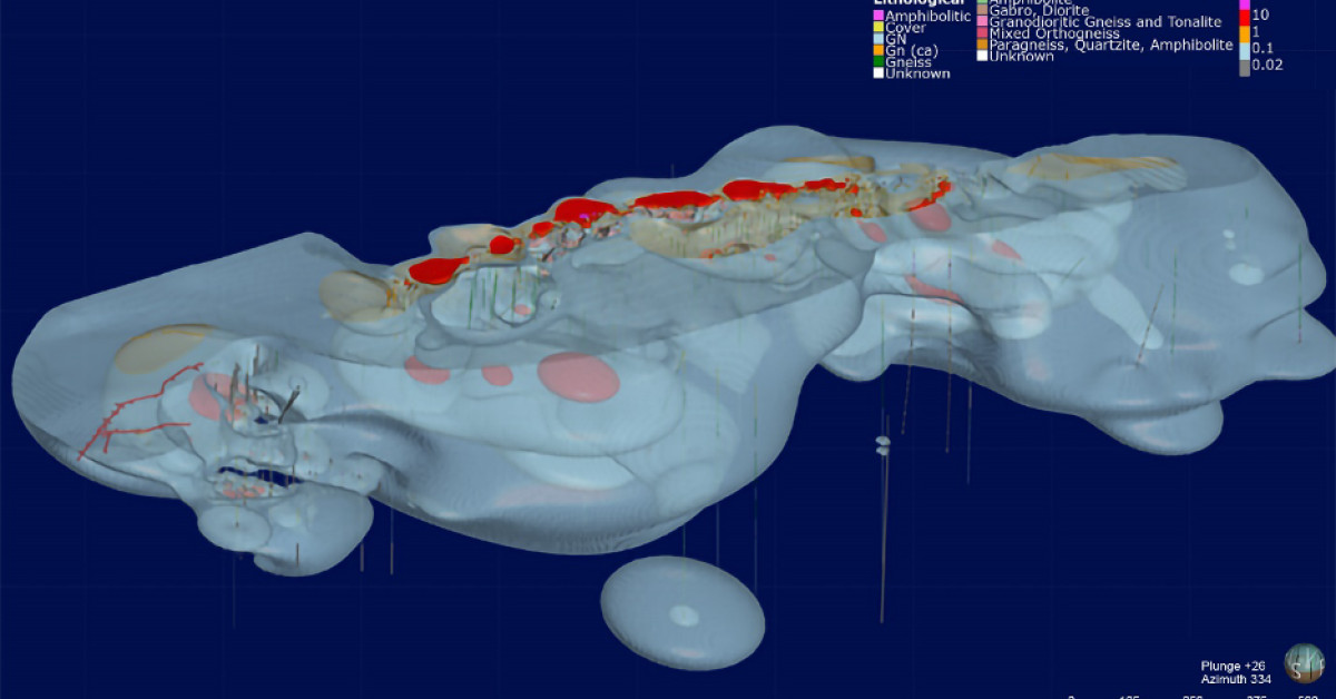 AI Enhanced 3D Model Defines a Potential District Scale Gold and Silver ...