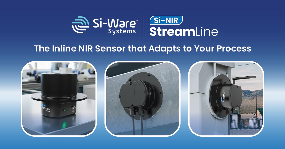 Si-Ware Systems Launches the Most Adaptable Inline FT-NIR Sensor for ...