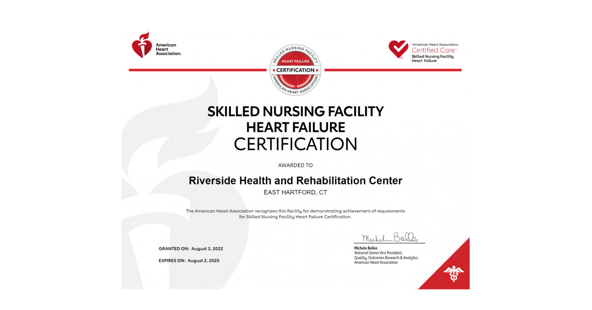 American Heart Association Certified Logo